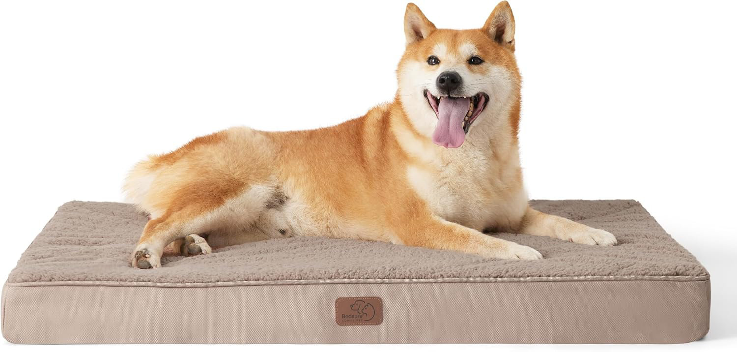 Latitude Run® Dog Bed for Large Dogs - Orthopedic Waterproof Puppy Beds ...