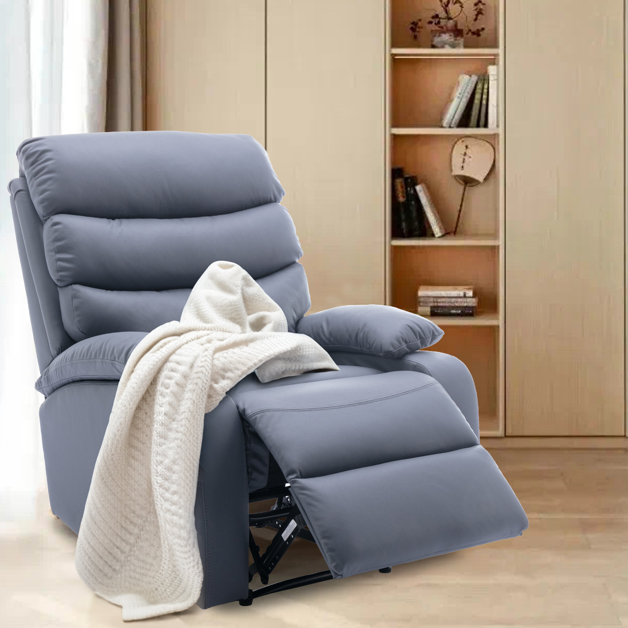 Small Recliner Chair Manual Standard Recliner Modern Recliners For Small Spaces