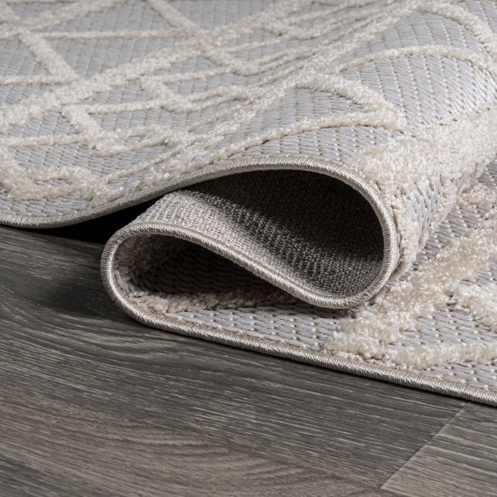 George Oliver Shamus Beige Indoor/Outdoor Rug & Reviews | Wayfair