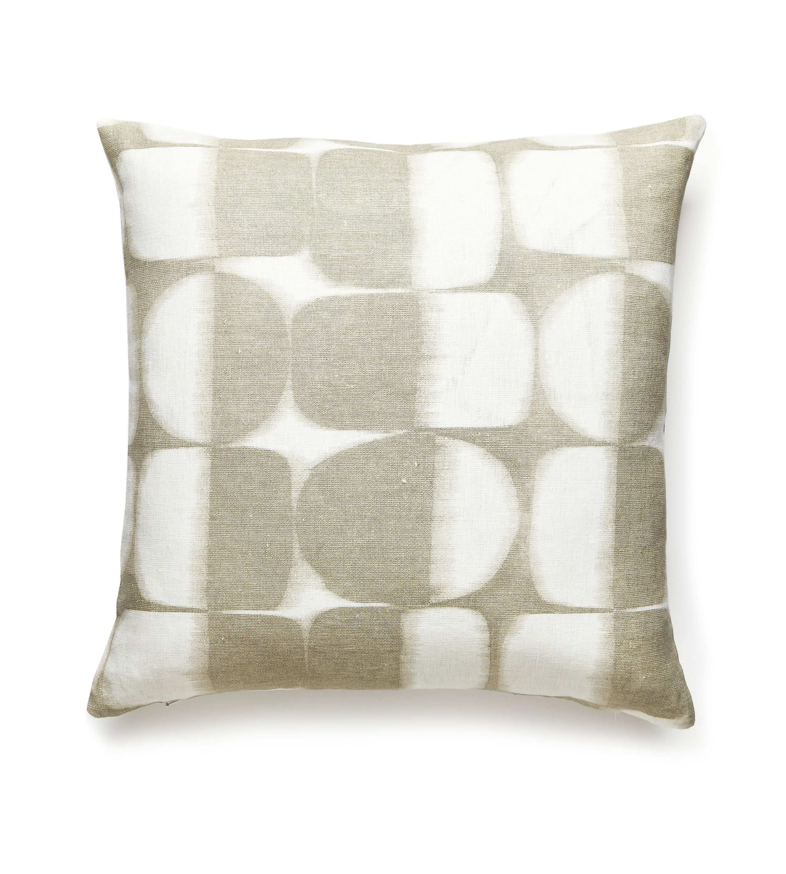 The House of Scalamandre Rift Linen Print Pillow | Perigold