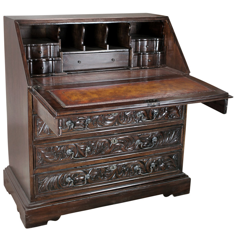 Lark Manor™ Arunas Secretary Desk & Reviews | Wayfair