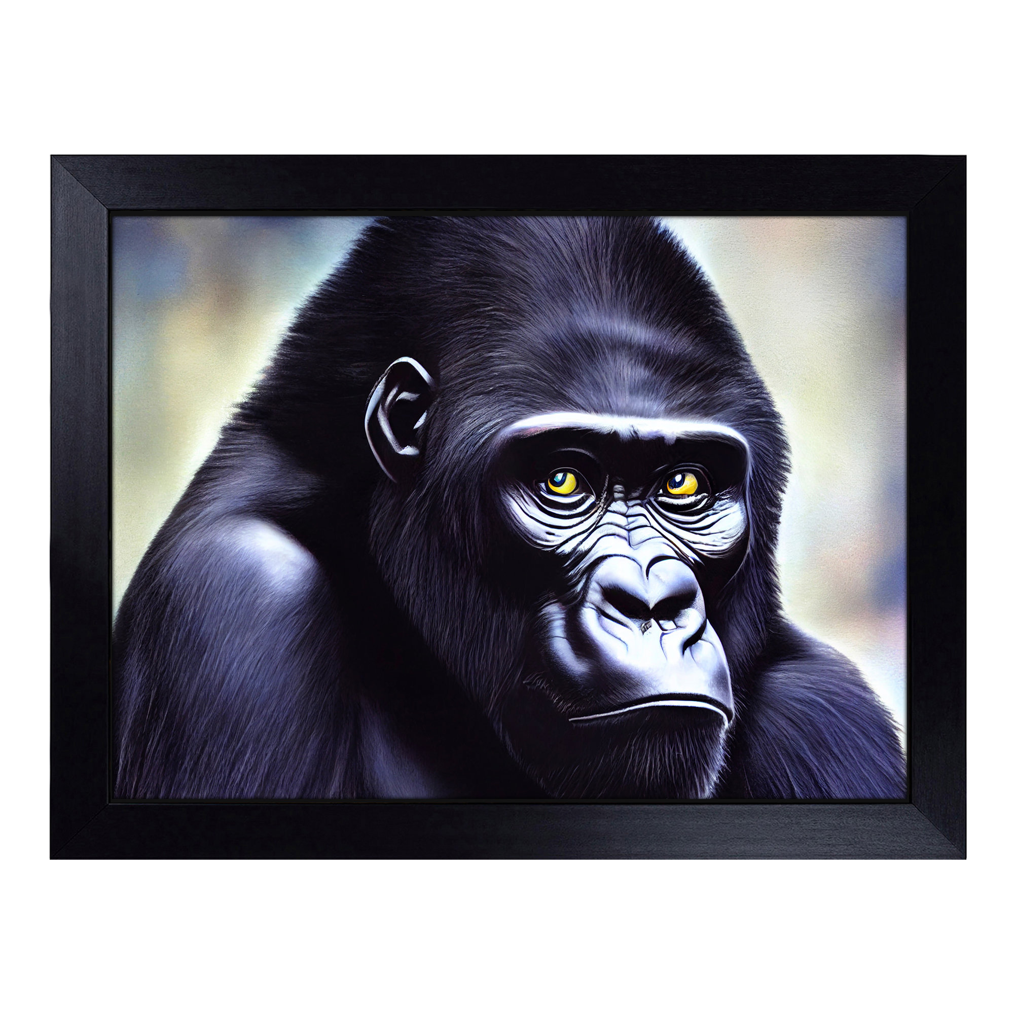 Metro Lane Face Of A Gorilla Lap Tray with Cushion | Wayfair.co.uk