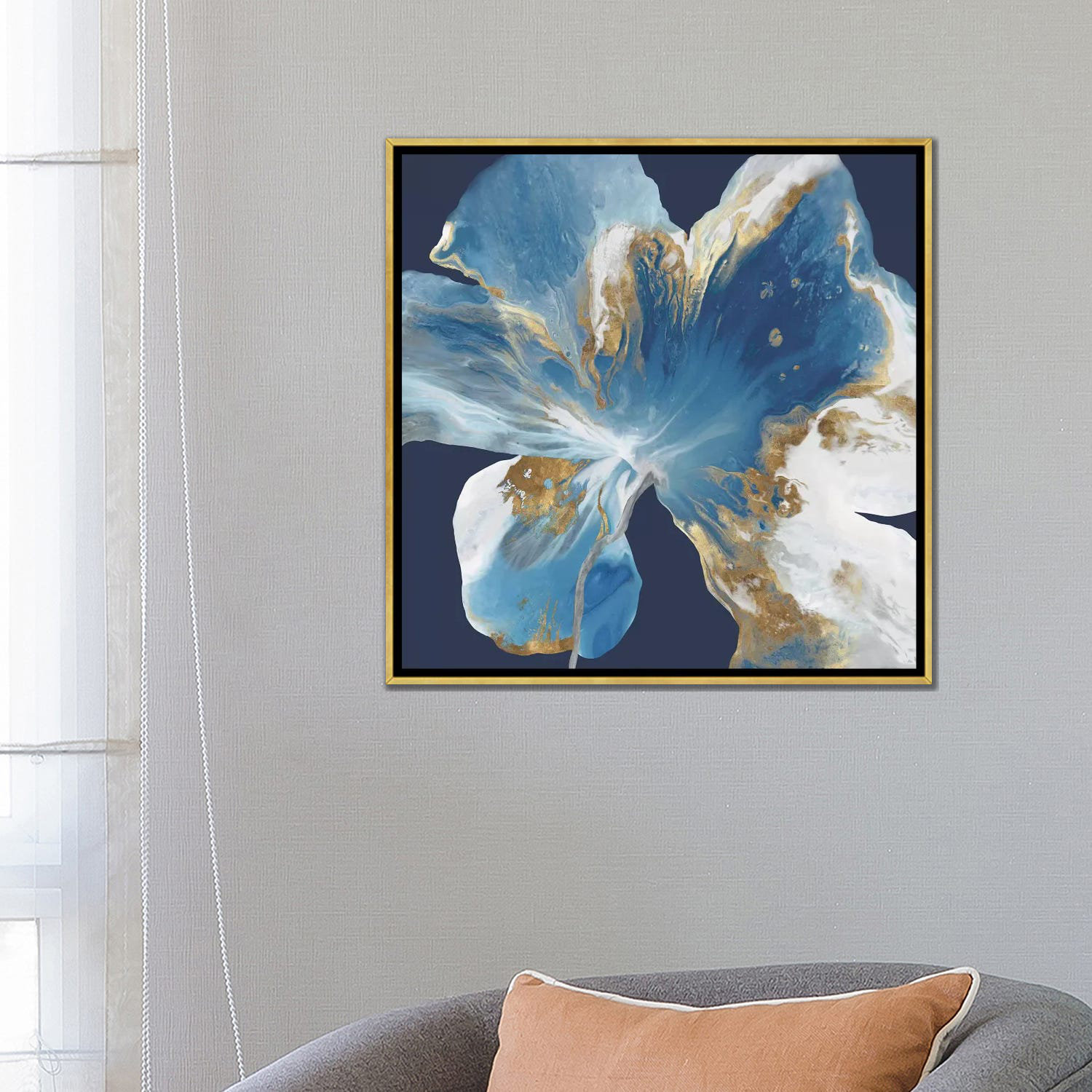 East Urban Home Liquid Enigma I by Eva Watts - Graphic Art Print | Wayfair
