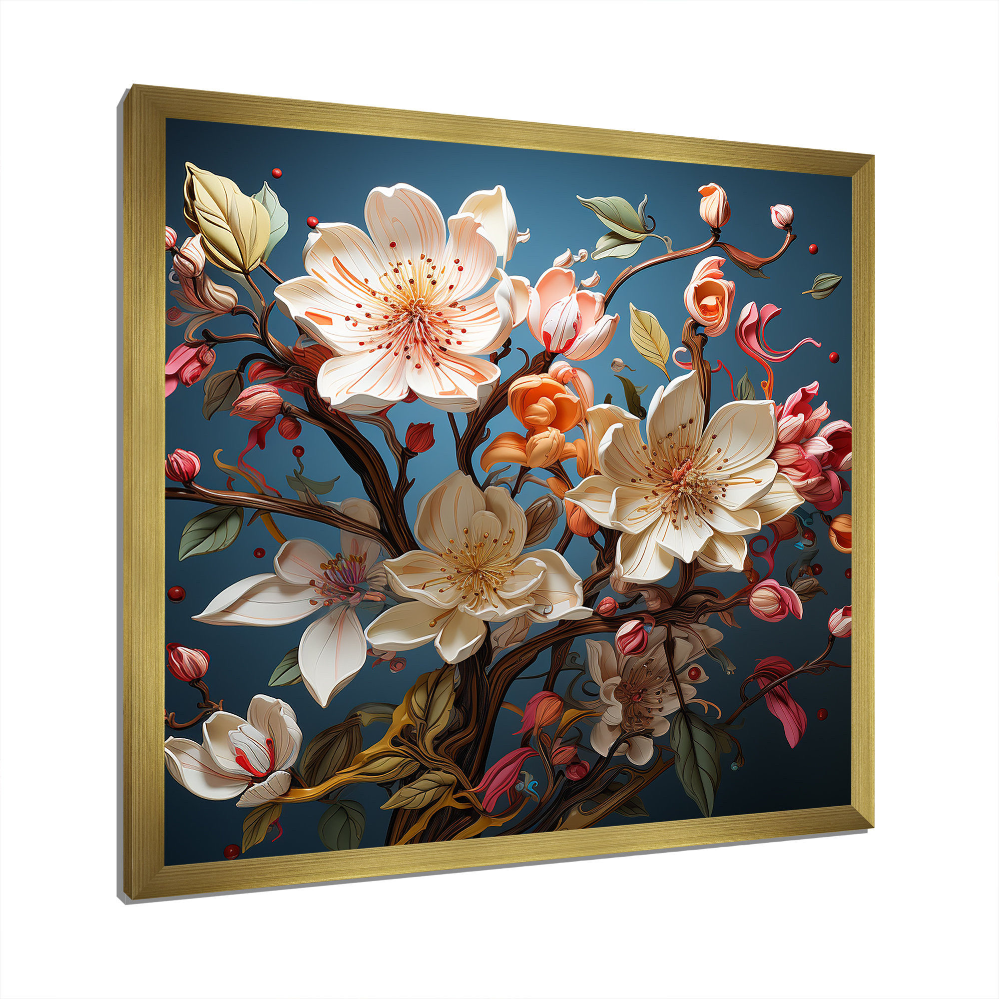 Winston Porter Gentle Magnolia Song I - Magnolias Wall Decor - Wayfair ...