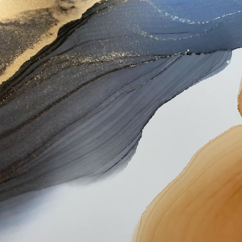 Wrought Studio™ Friederika Ink Paint Texture On Canvas Graphic Art ...