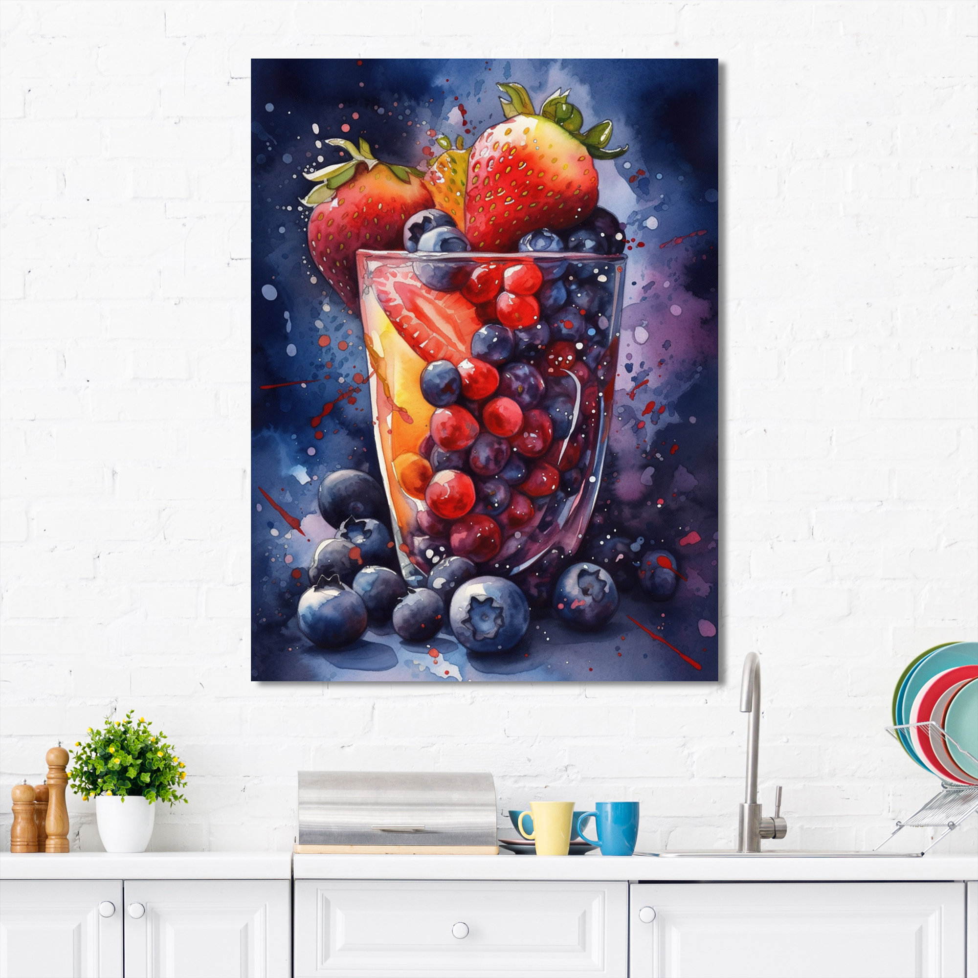 Winston Porter Artistic Blends Of Fresh Fruit I - Food And Beverage ...