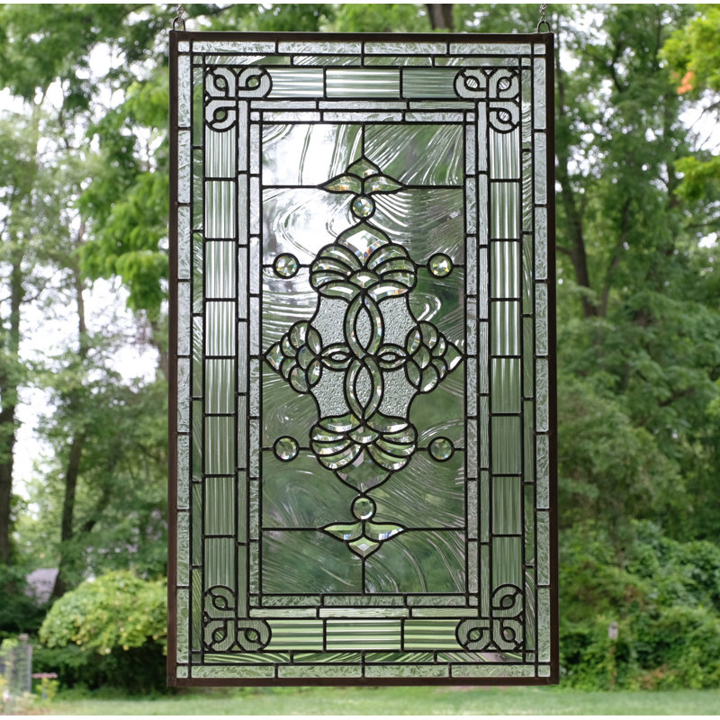 World Menagerie Geometric Window Panel | Wayfair