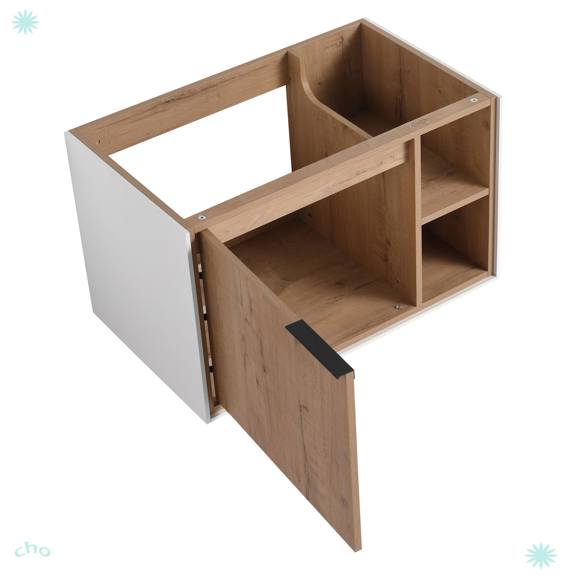 Latitude Run® Olisa 30'' Floating Wall-Mounted Bathroom Vanity With ...