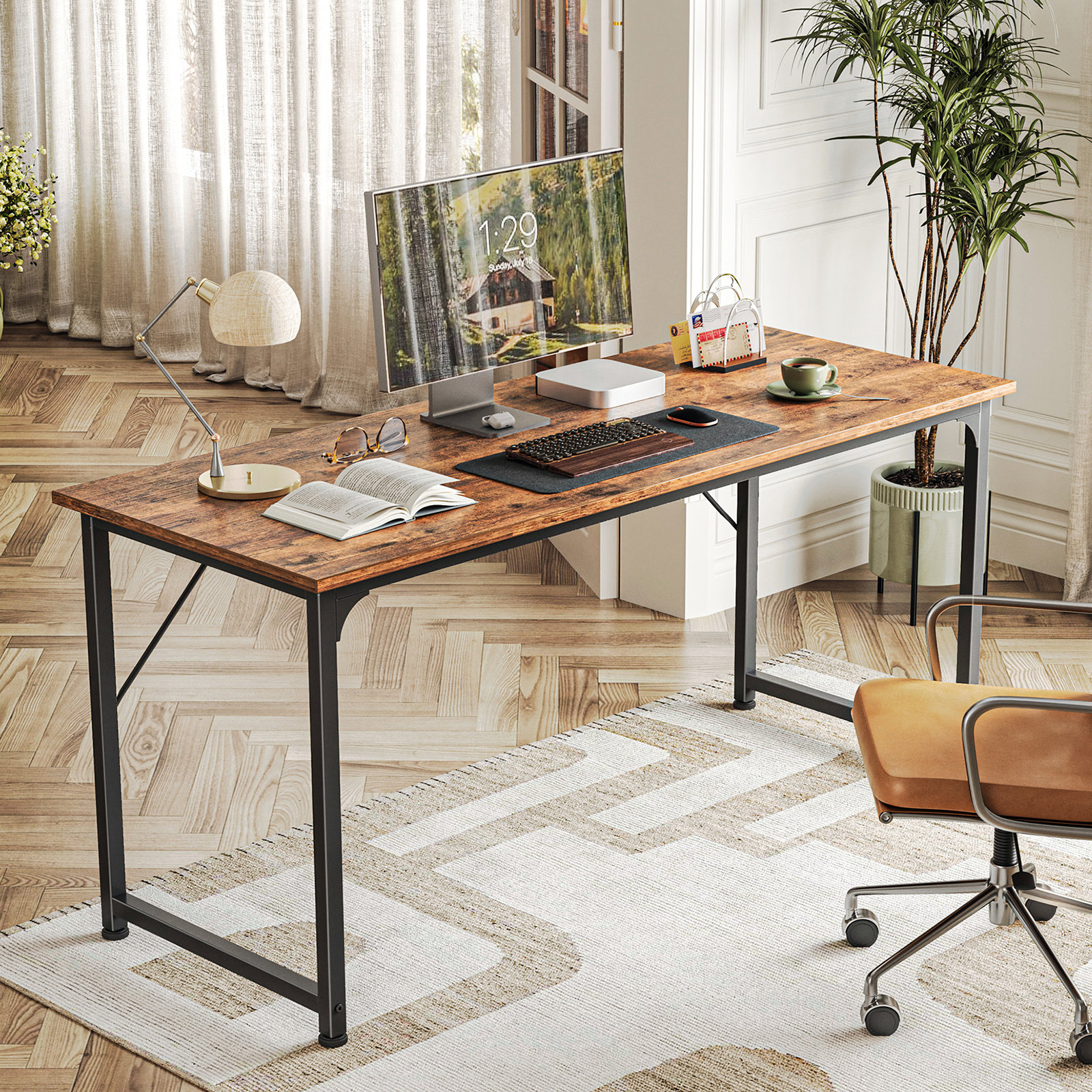 Latitude Run® Desk, Computer Desk, Corner Desk, Home Office Desk ...