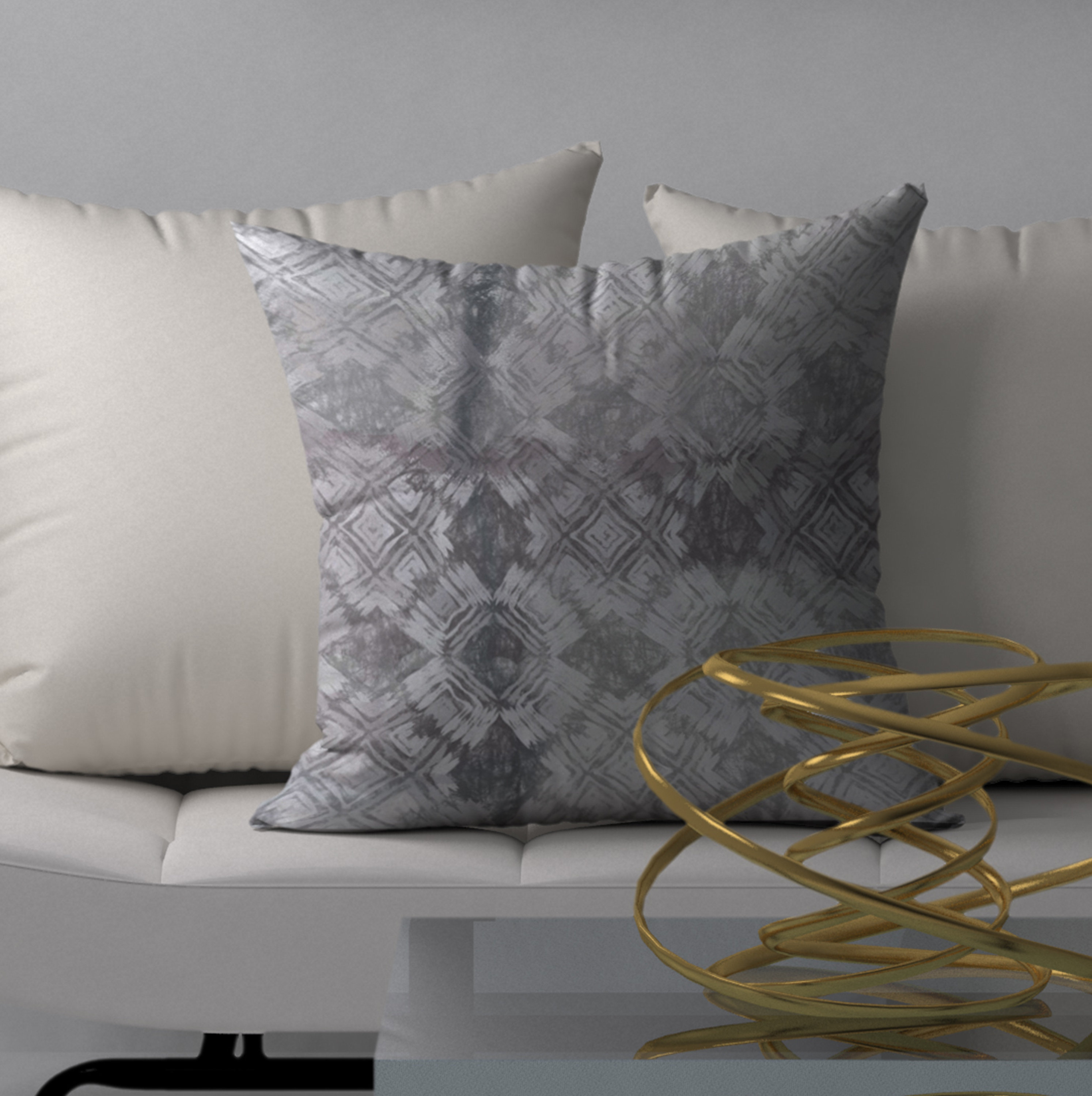 LeRoi Products Shapely Singular Square Pillow Cover & Insert | Wayfair