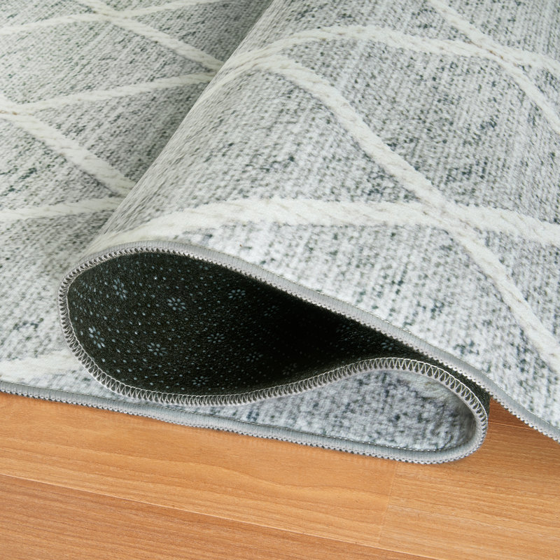 Ebern Designs Lusko Machine Washable Area Rug Living Room Bedroom ...