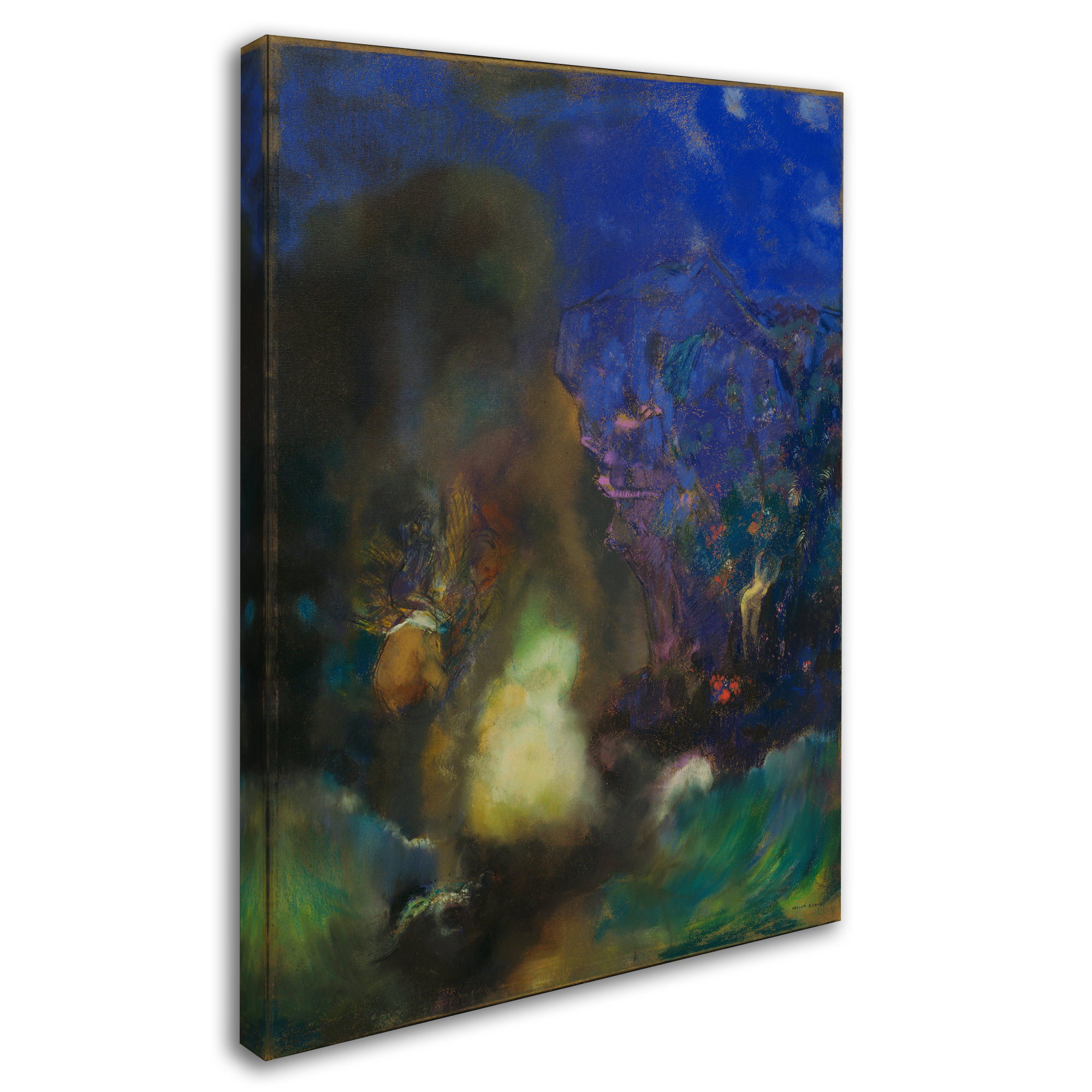 Trademark Fine Art 'Roger And Angelica' Print on Wrapped Canvas | Wayfair