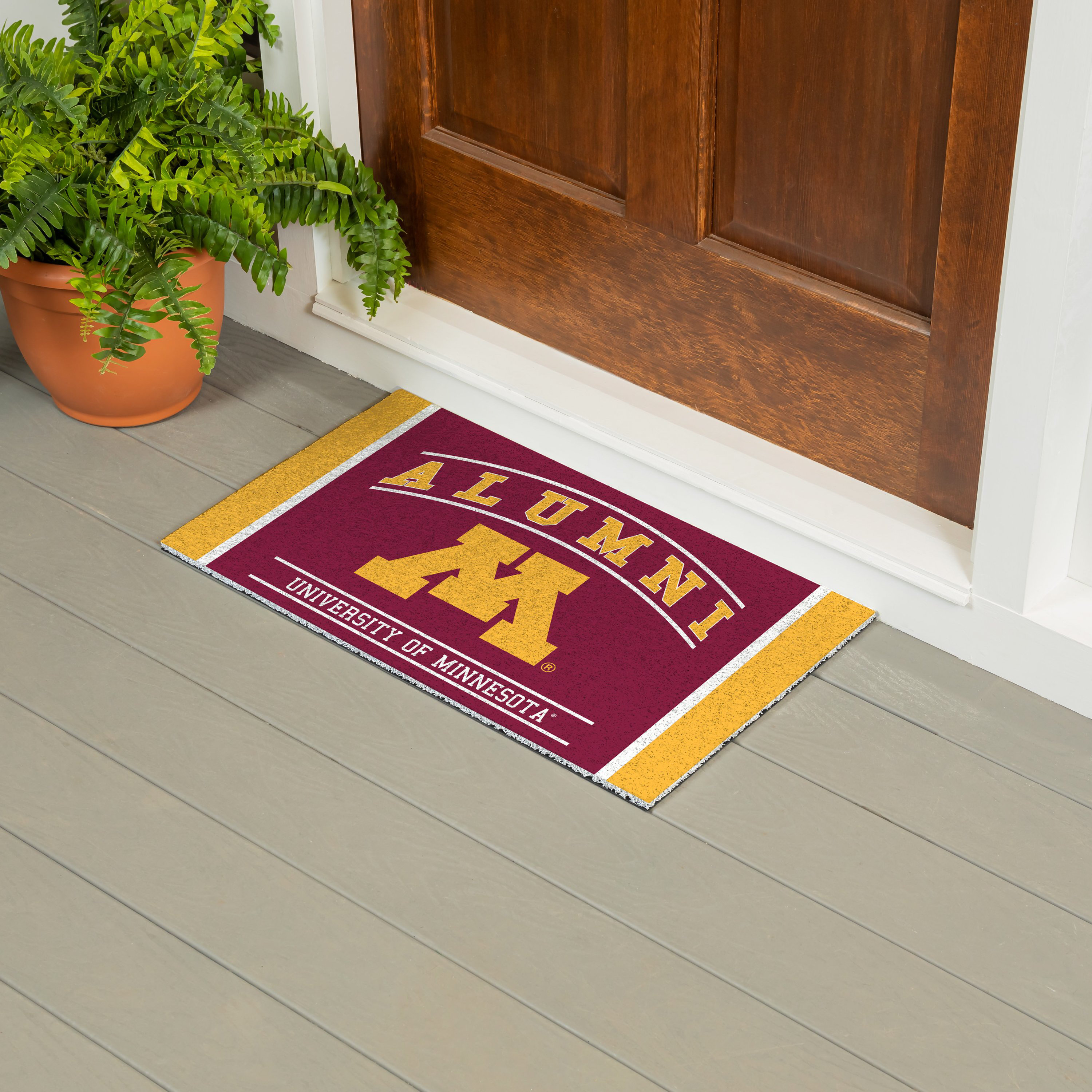 Ebern Designs University of Minnesota Alumni PVC Mat, 28"x16" | Wayfair