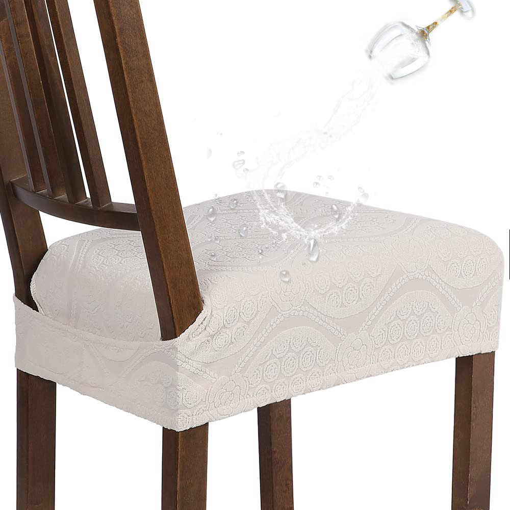 Red Barrel Studio® Water Repellent Dining Chair Seat Covers, Washable ...