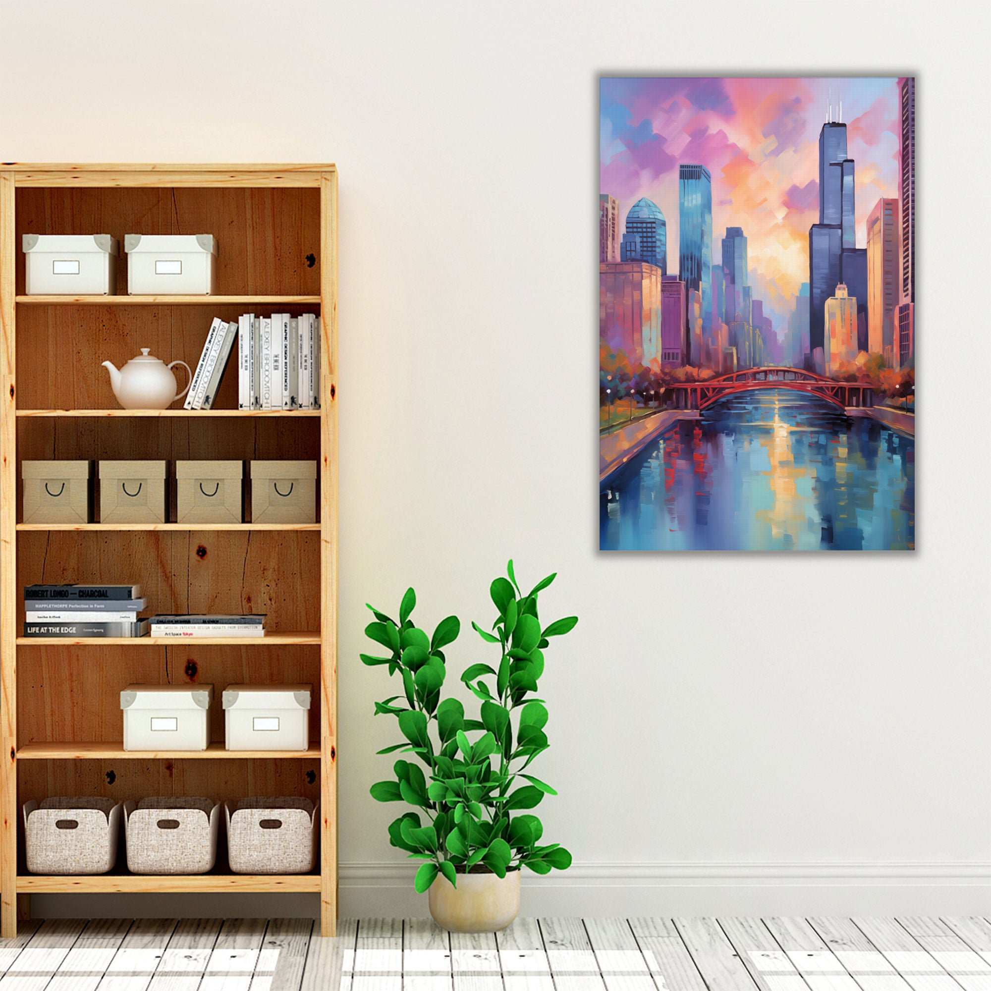Winston Porter Chicago Skyline Impressions Print - Wayfair Canada