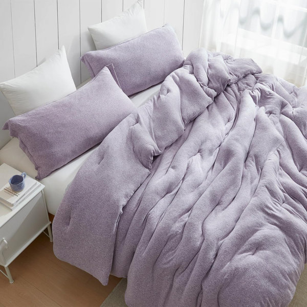 Byourbed Coma Inducer Sweater Weather Snowy Purple Oversized Comforter ...