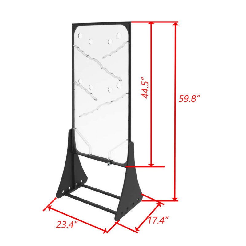 FixtureDisplays Plinko Board Donation Box Fundraising Stand Kid Fun ...