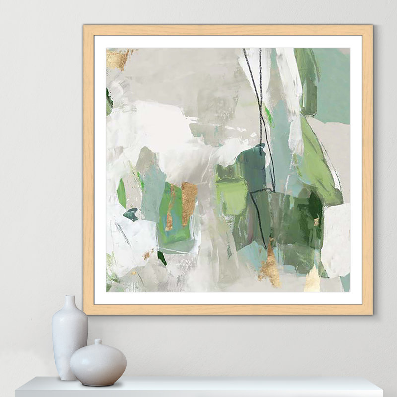 Casa Fine Arts Enchanted Emerald I by Tom Reeves - Picture Frame Print ...