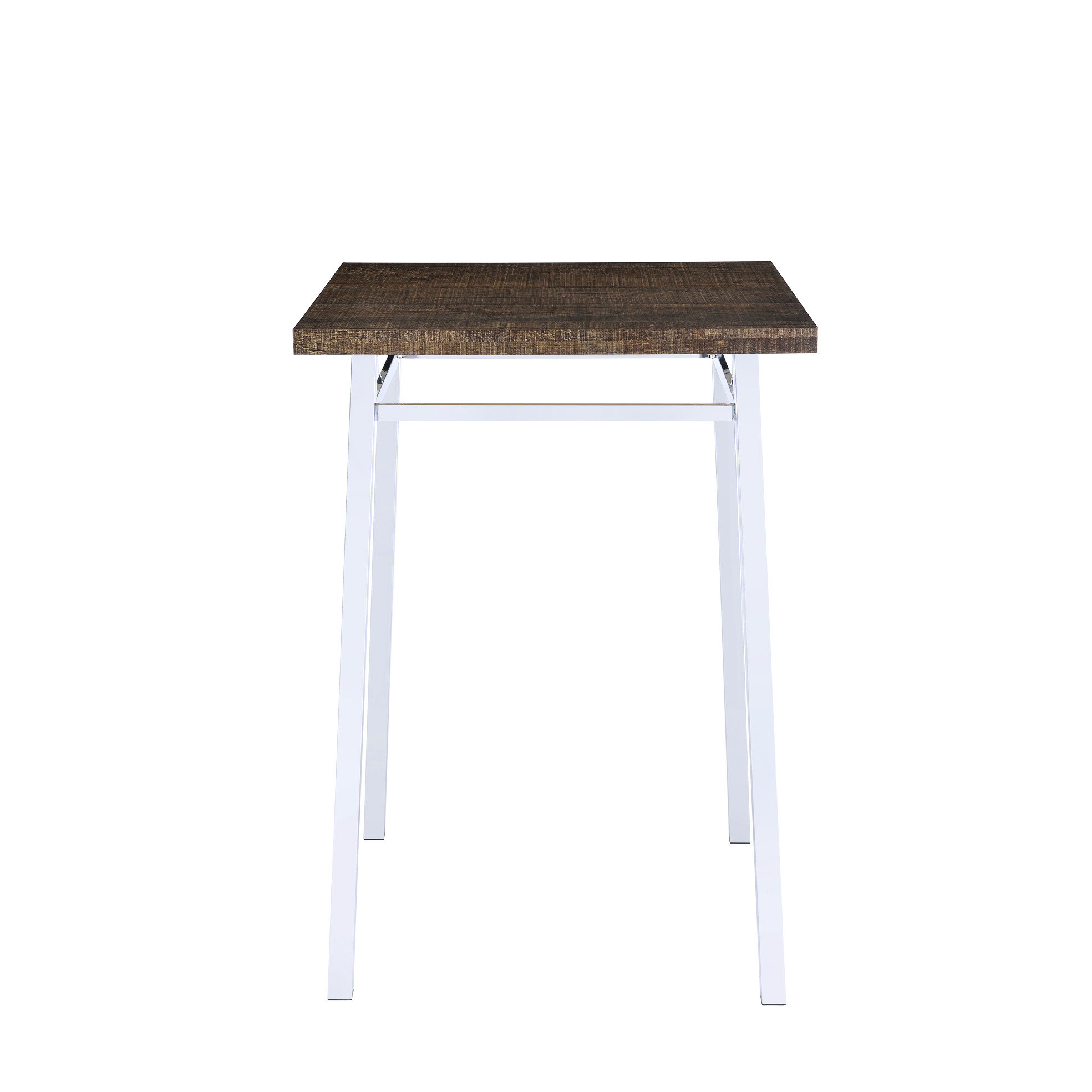 Latitude Run® Oak Table - Base, Medium Brown Rectangular Top With ...