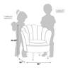 Second Story Home Alana Kids Club Chair and Stool & Reviews | Wayfair