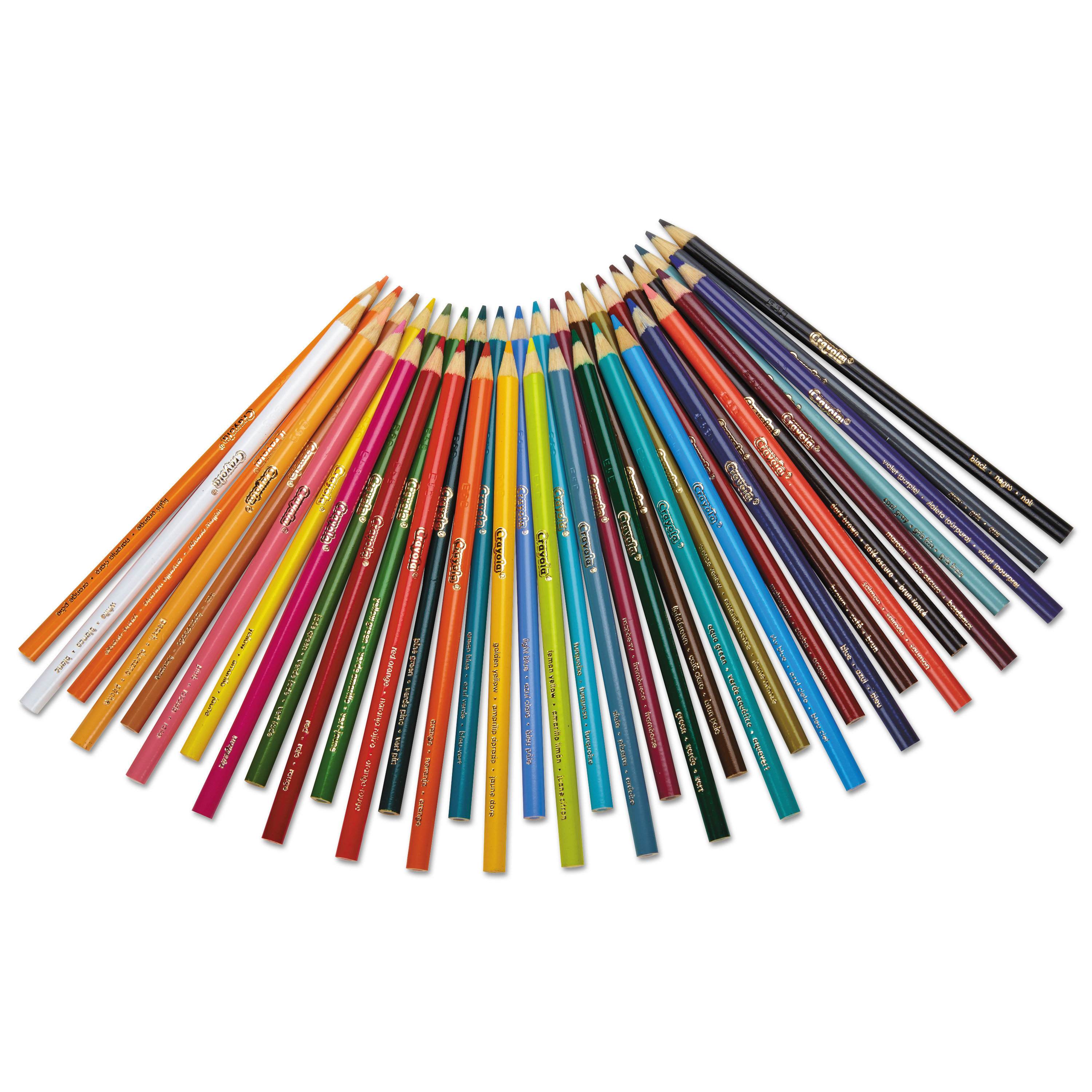 Crayola LLC 3.3 Mm Short Barrel Colored Woodcase Pencils (36/Set ...