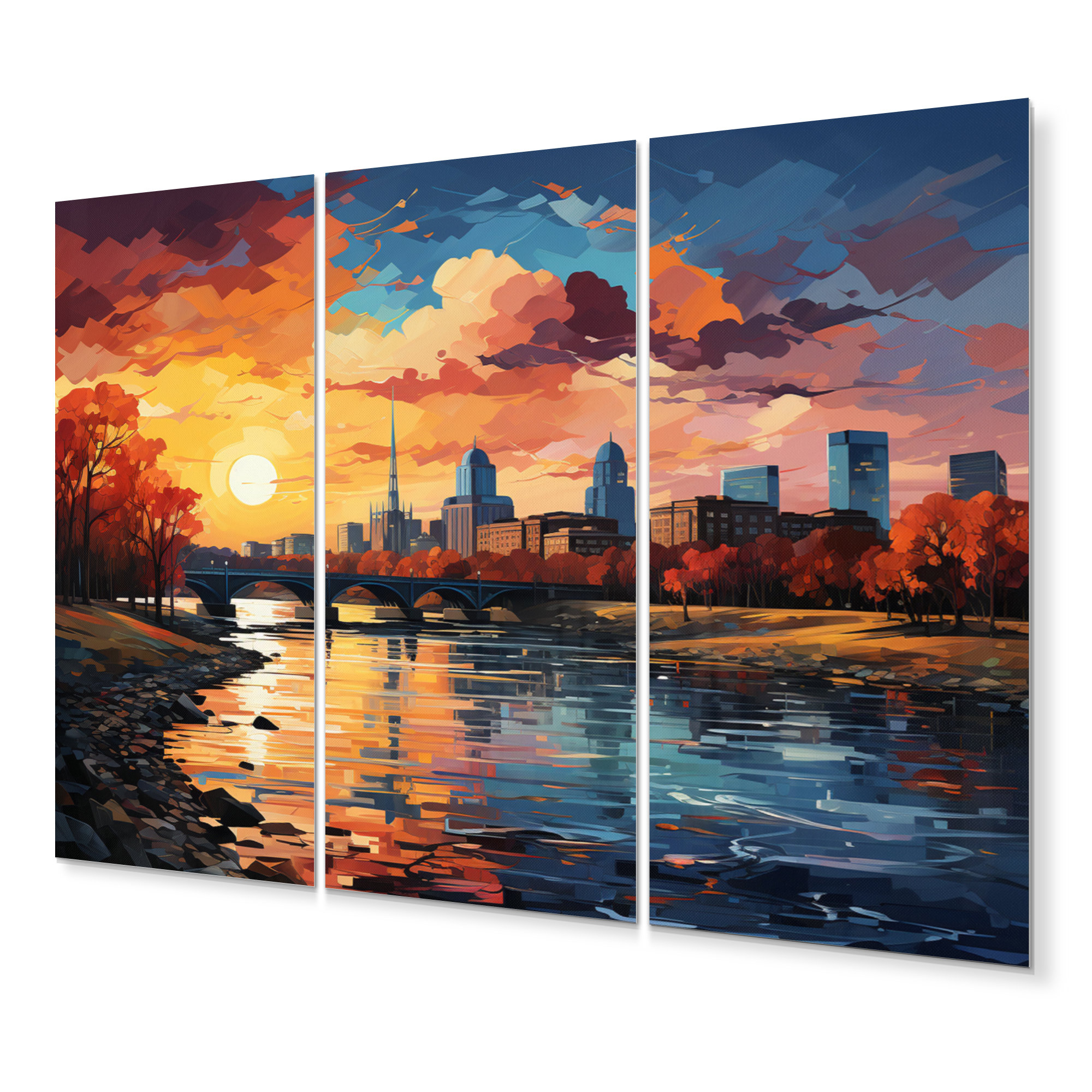 Design Art Boston Popart I - Boston Metal Wall Art Set - Wayfair Canada