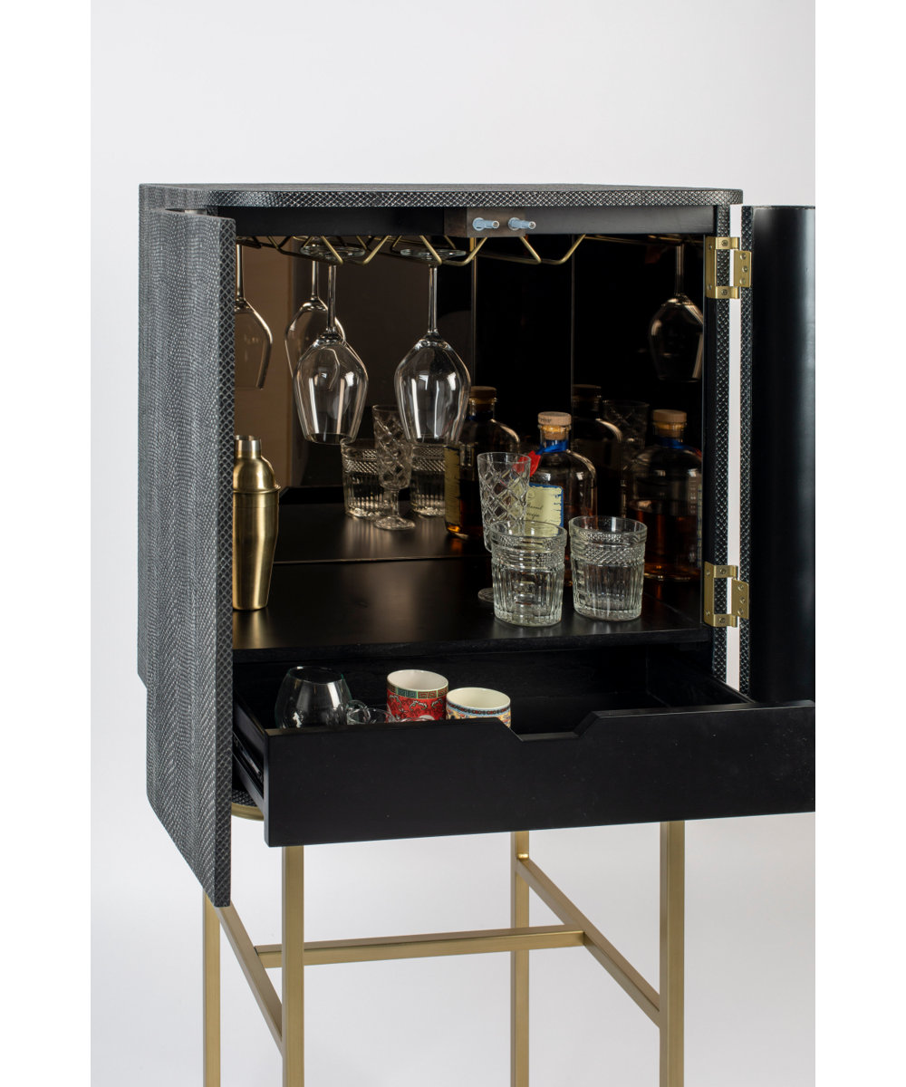 Bold Monkey Ava Morgana Snake Bar Cabinet | Perigold