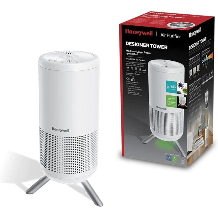 Honeywell Designer Round Tower True HEPA Air Purifier - (HPA830WE ...