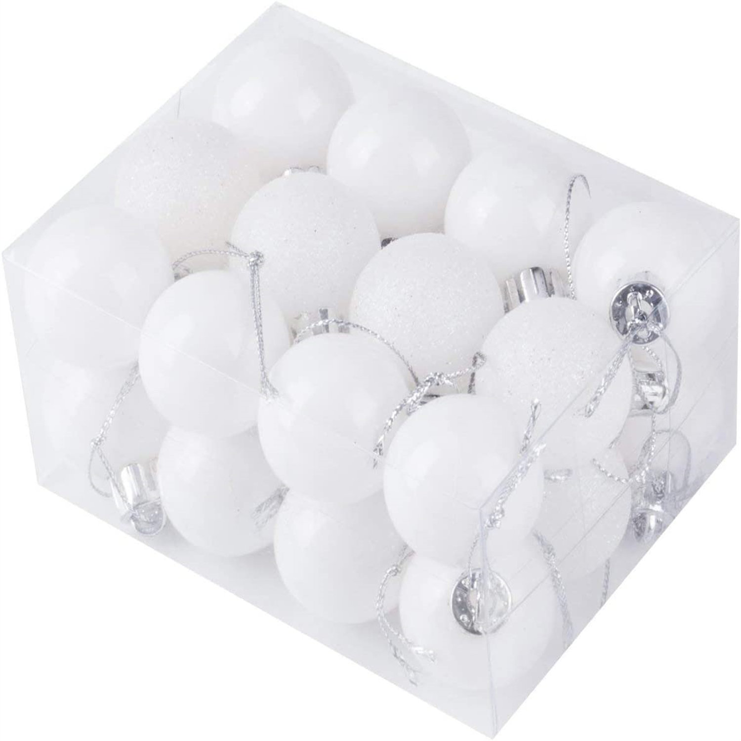 The Holiday Aisle® Ensemble de 24 mini-boules incassables 24 pièces et ...