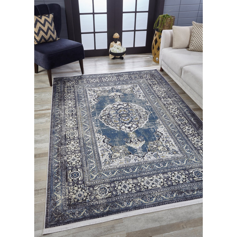 Langley Street Glidewell Machine Woven Area Rug | Wayfair.co.uk
