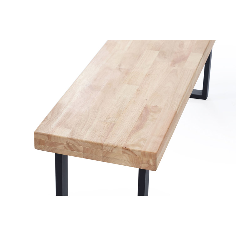 Borough Wharf Fullilove Wood Bench | Wayfair.co.uk