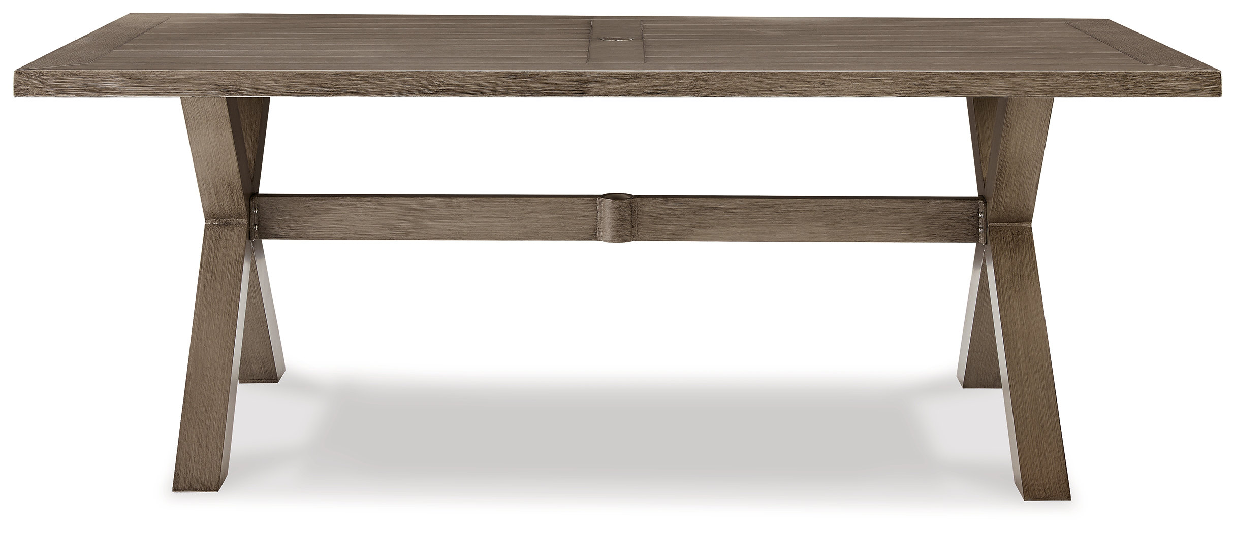 Viva Furniture Rectangular 42'' L x 80'' W Outdoor Restaurant Dining ...