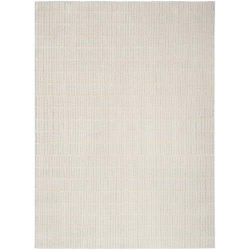 Latitude Run® Rectangle Geometric Machine Woven Polyester Area Rug in ...