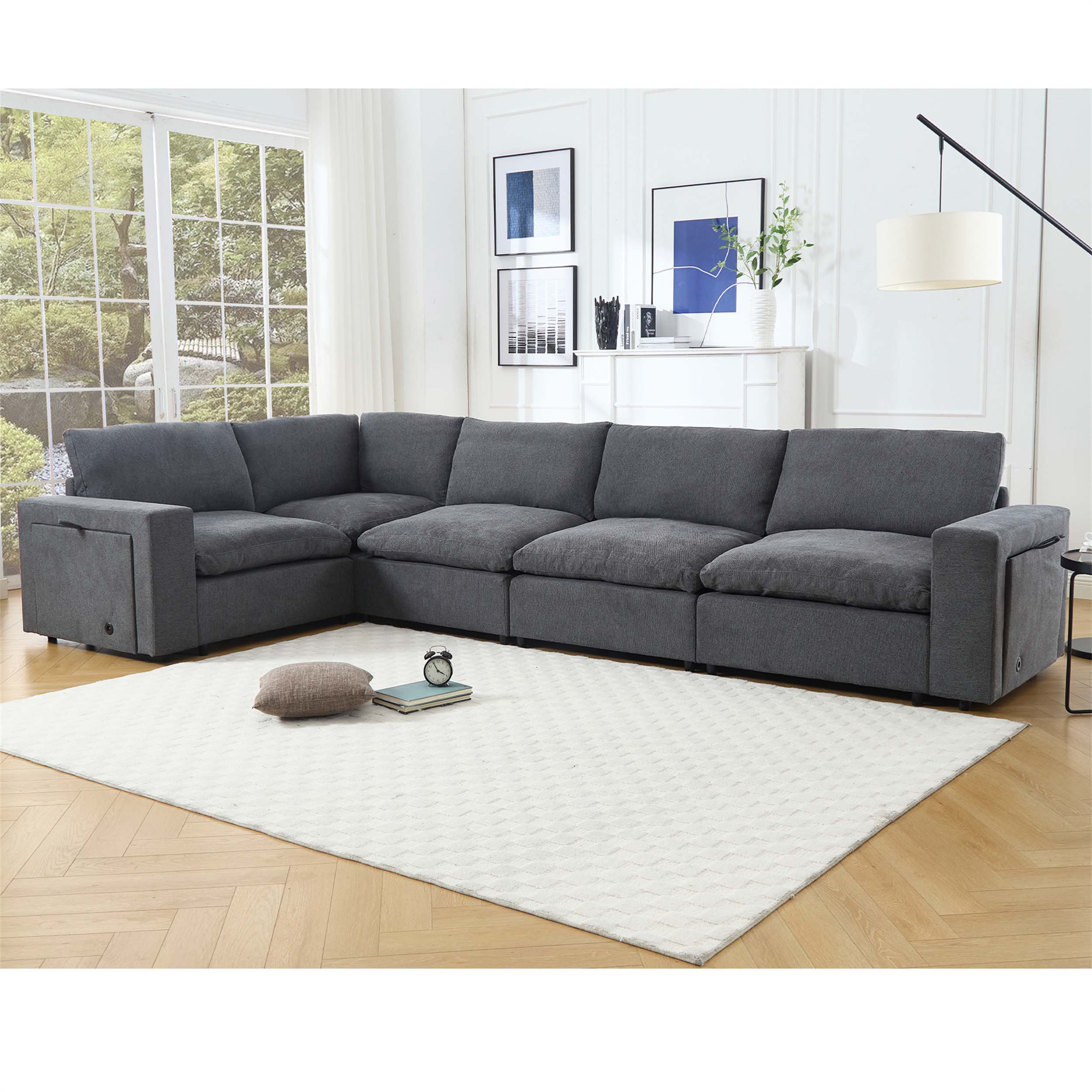 Latitude Run® Luxurious and Comfortable Sectional Couches for Relaxing ...