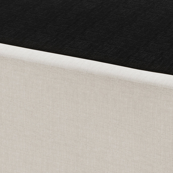 Alwyn Home Tawnya 8'' Wood Box Spring with Warm Grey Linen Cover ...