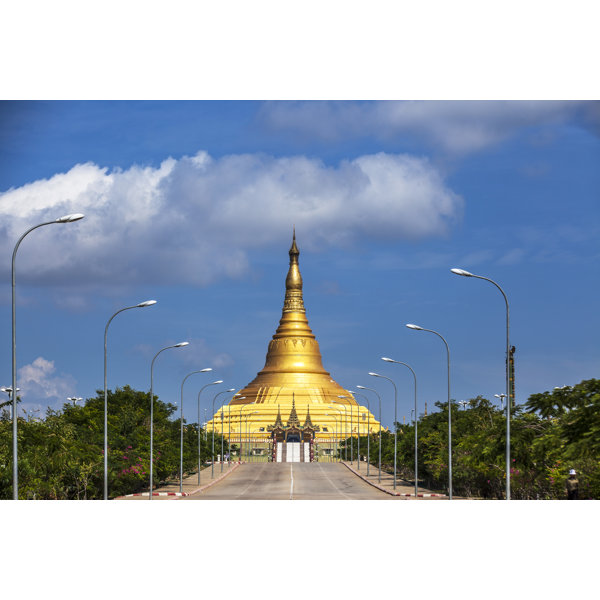 Ebern Designs Teichmann " Uppatasanti Pagoda In Naypyidaw " | Wayfair