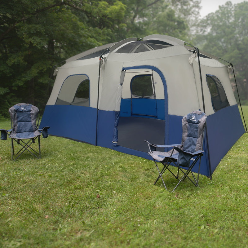 Wakeman Outdoors Camping Tent - Large Outdoor Tent with Room Divider ...
