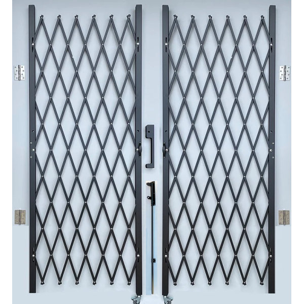 Ablelin Store Fixtures Corp. The double folding security gate 81 inches ...