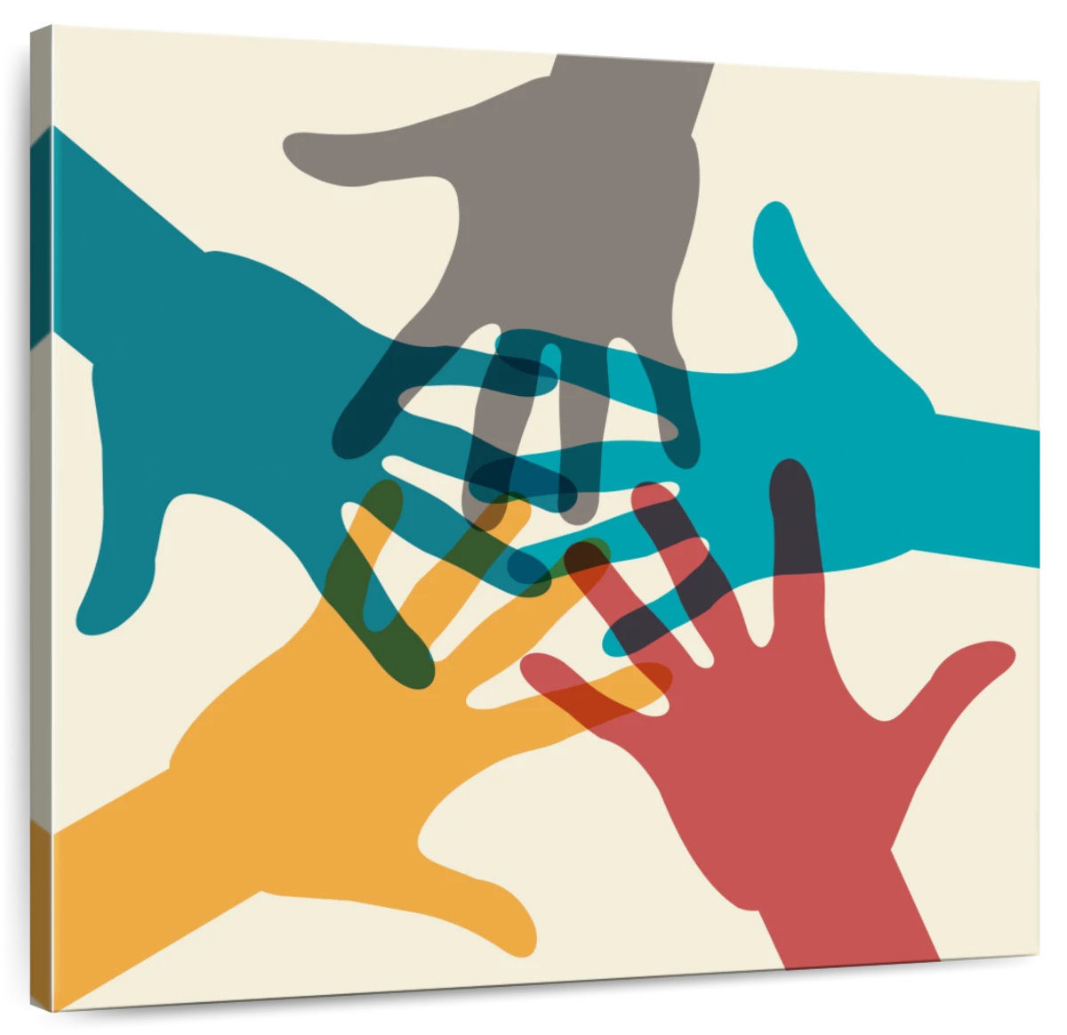Trinx Khelsey Racial Equality Hands | Wayfair