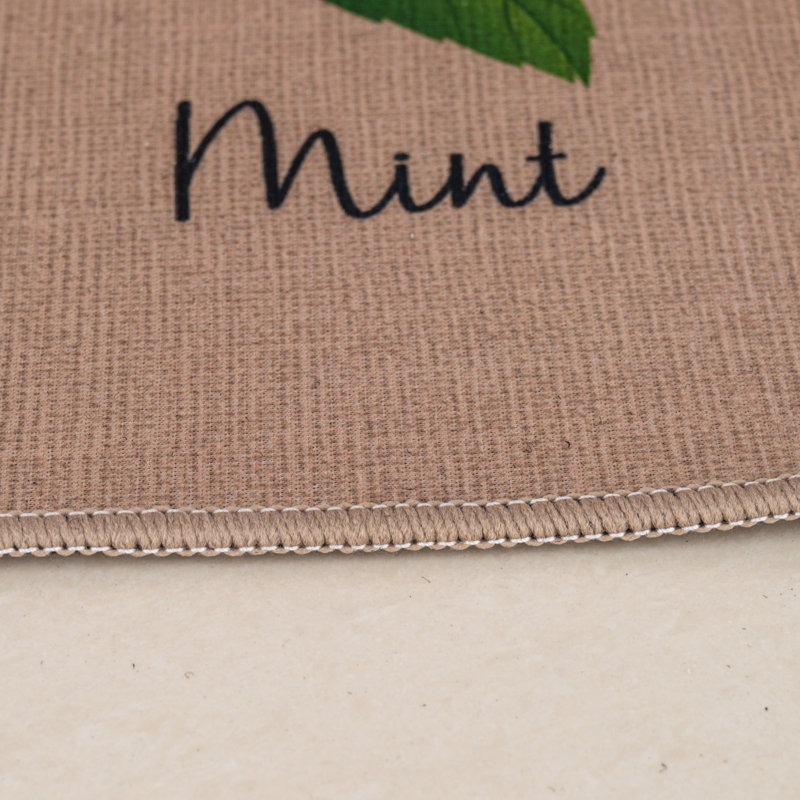 Winston Porter Cucina Herbs Kitchen Rug Set | Wayfair