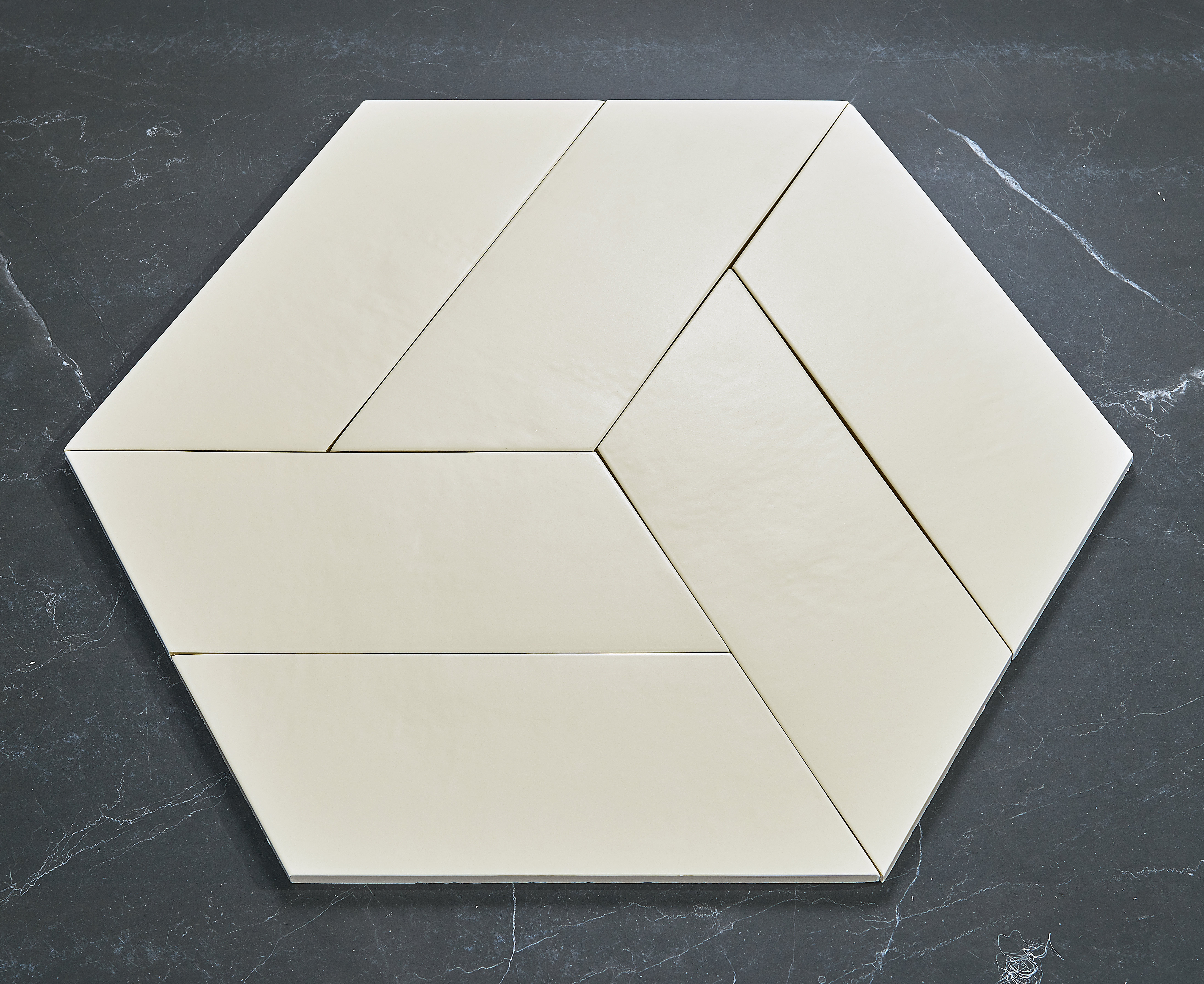 Walkon Tile Cement Series 4" x 10" Right Chevron Porcelain Tile | Wayfair