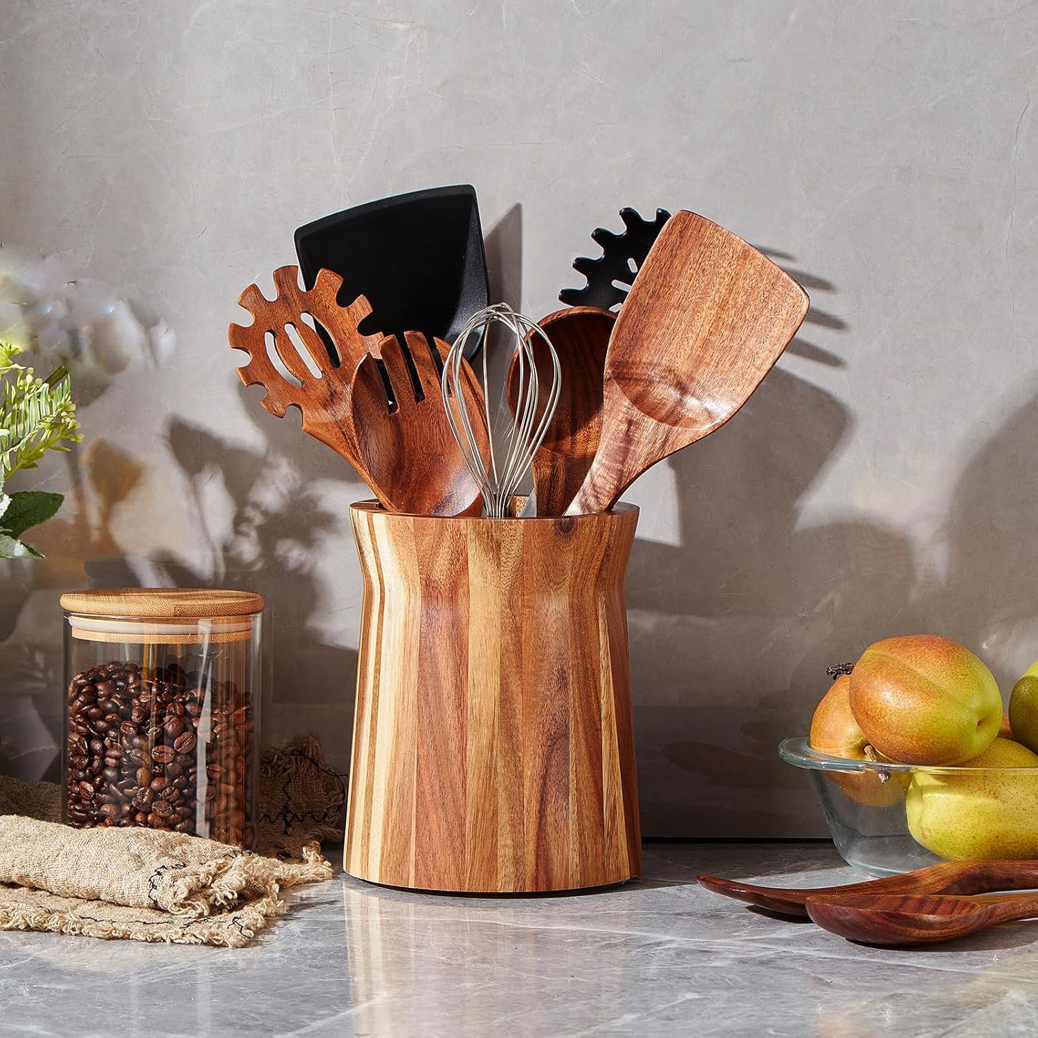 Loon Peak® 360 ° Rotating Kitchen Utensil Rack | Wayfair