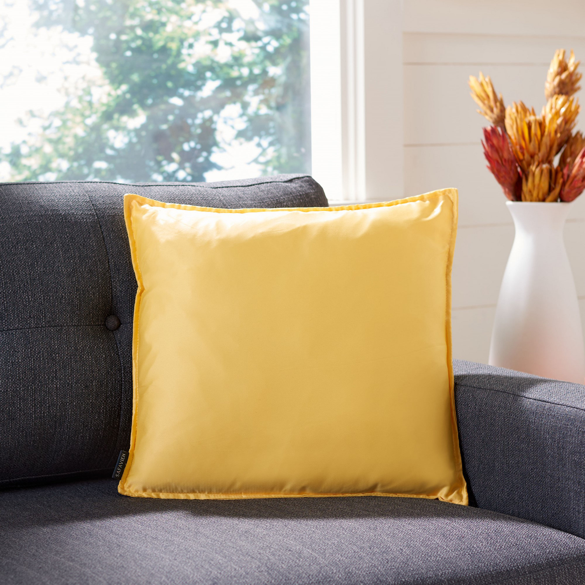 Safavieh Lerna Square Pillow Cover & Insert | Wayfair