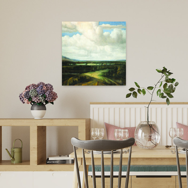 Ophelia & Co. Country Estate From Afar Abstract Contemporary Landscape ...