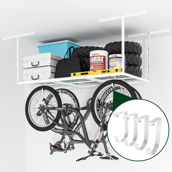 Rebrilliant Maryorie 72'' W Steel Height -Adjustable Ceiling Mounted ...