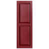 Alpha Shutters Exterior Vinyl Raised Panel Shutter Single & Reviews ...