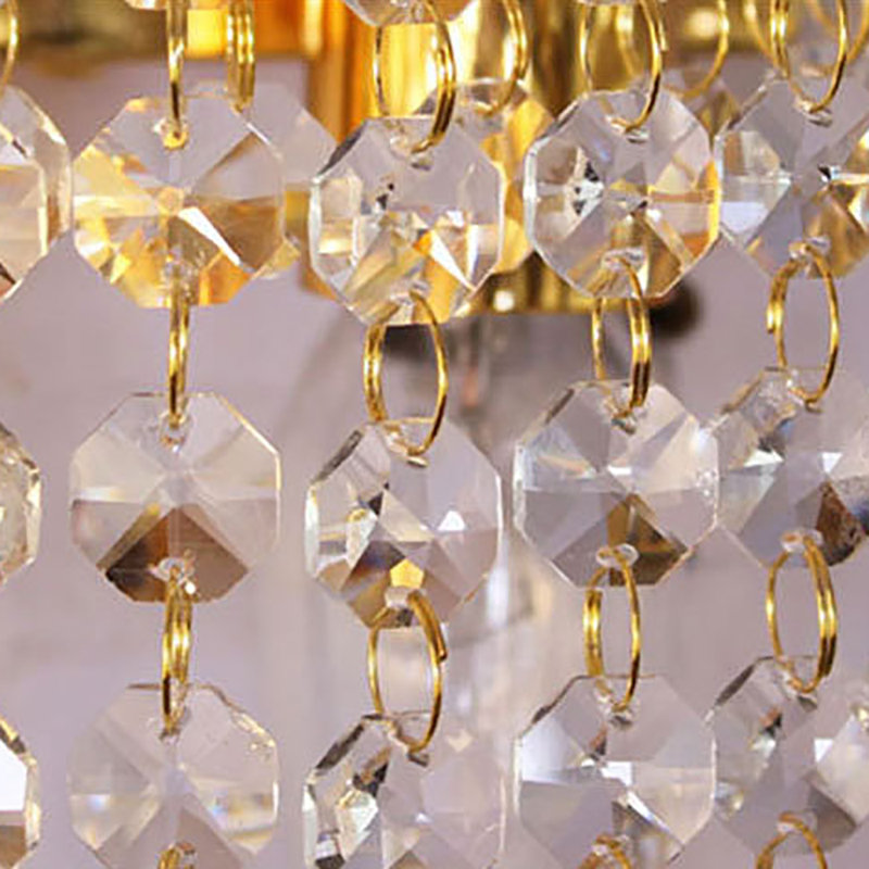 Mercer41 Modern Crystal Wall Mount Chandelier | Wayfair