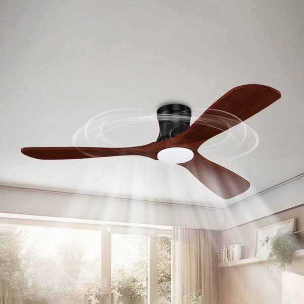 Wrought Studio Hanita 120'' Ceiling Fan with Light Kit | Wayfair