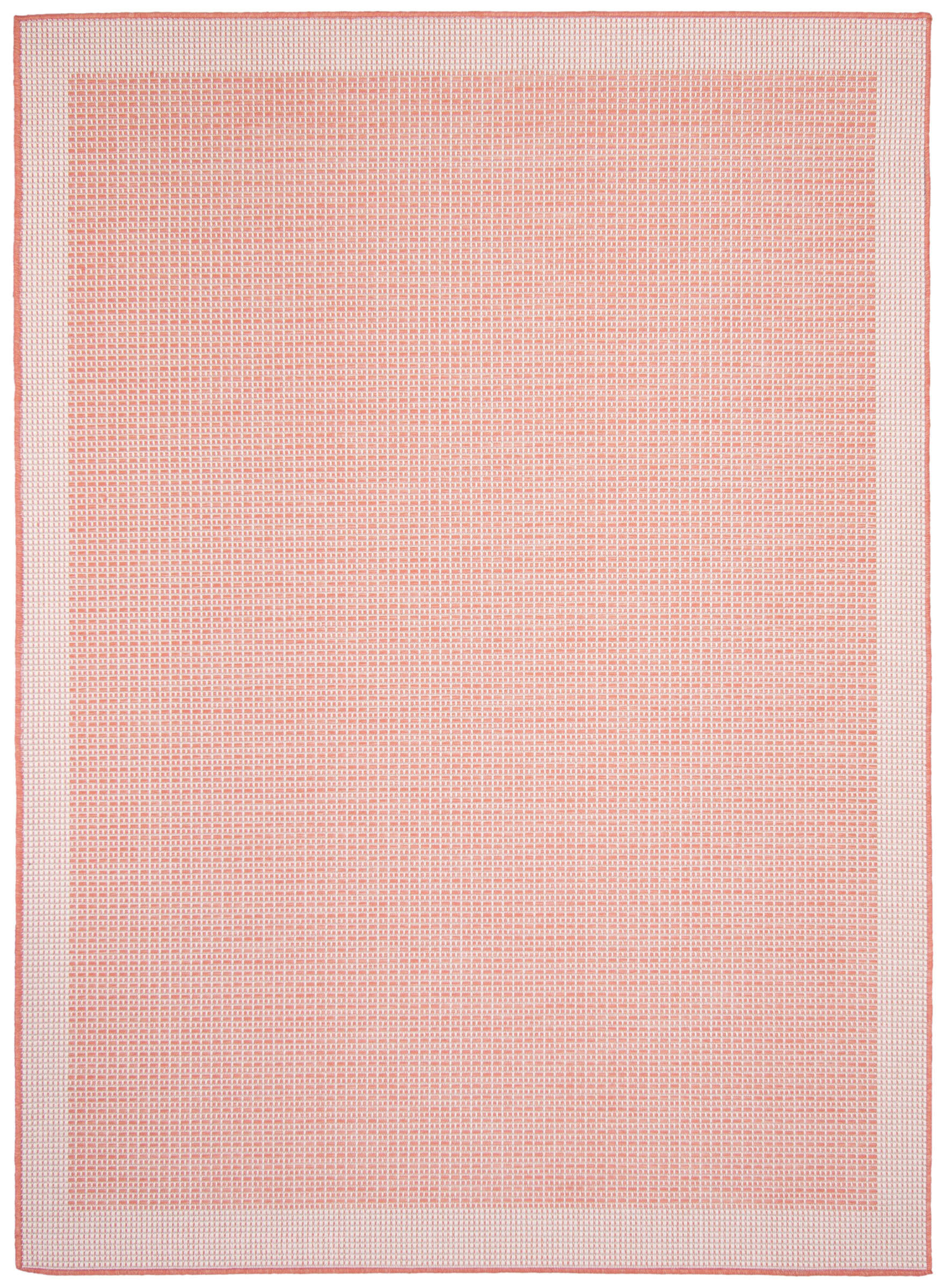 Dovecove Willem Coral/Beige Indoor/Outdoor Rug | Wayfair
