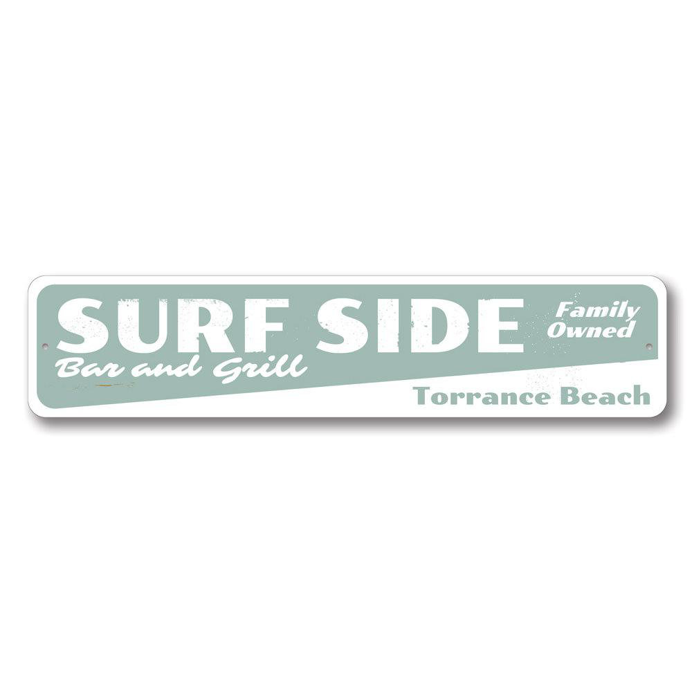 Lizton Sign Shop, Inc Surfside Bar & Grill Aluminum Sign | Wayfair